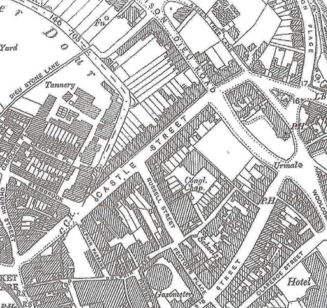 Castle Street and Russell Street | The Dover Historian